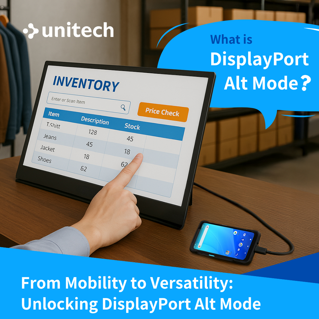 Newsroom｜From Mobility to Versatility: Unlocking DisplayPort Alt Mode-Newsroom | Unitech Global ...